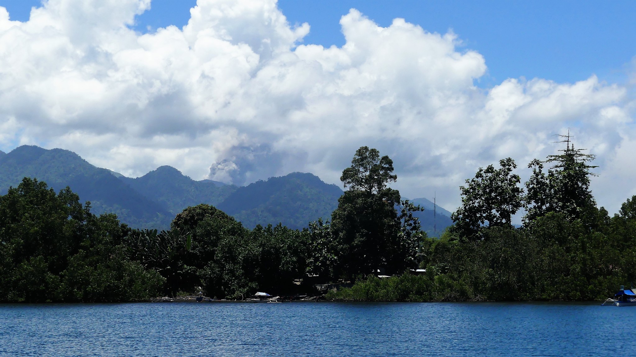 The Dukono Volcano on Halmahera | spiceislandsblog